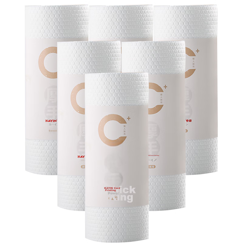 Kaping Lazy Disposable Cleaning Cloths, Food-Grade Kitchen Paper, Dishwashing Cloths, 300 Sheets, for Fresh Produce And Deep-Fried Foods, Oil-Absorbing