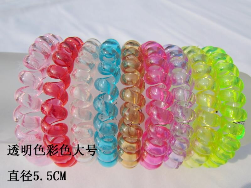 Браслет-заколка, карамельный цвет, диаметр 5.5 см