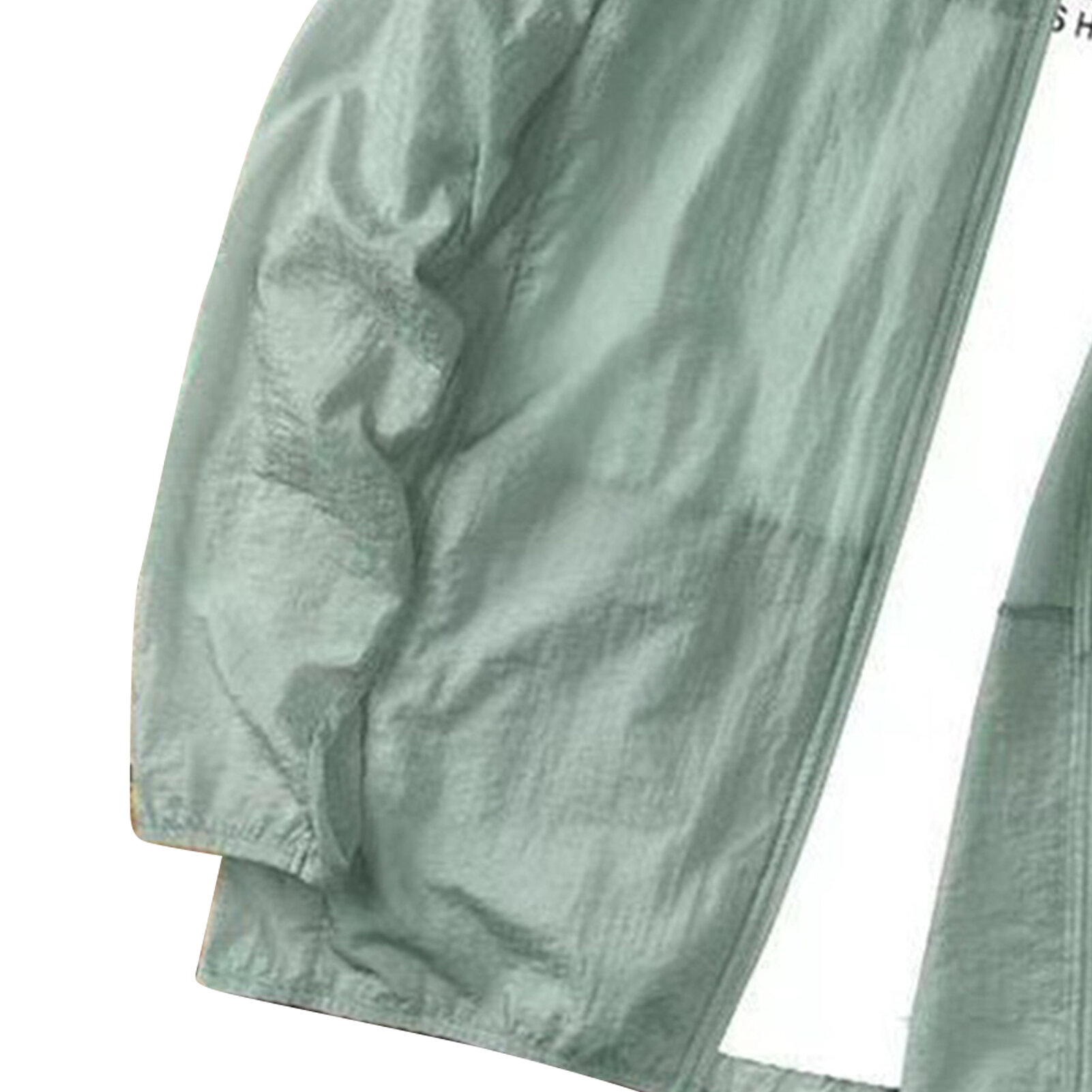 Мужская солнцезащитная куртка, легкая дышащая УФ-рубашка с длинным рукавом, солнцезащитная охлаждающая толстовка с капюшоном для летней рыбалки, походов, тренировок, зеленая, размер XL