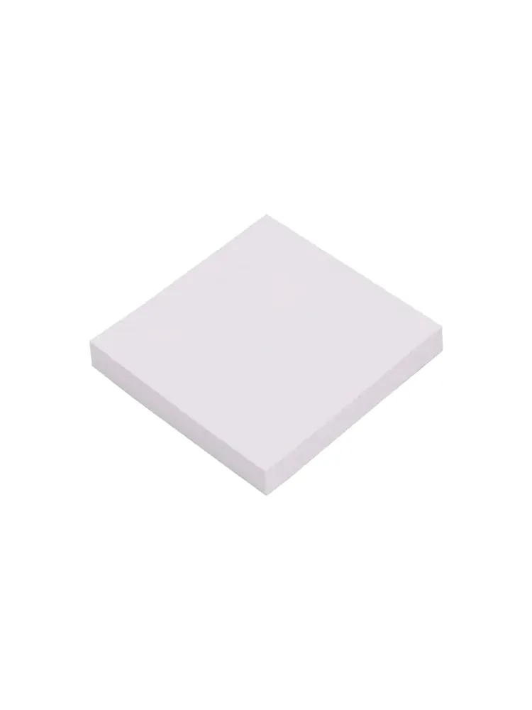 Стикеры для заметок 75x75 мм, 1 блок по 100 листов, белый