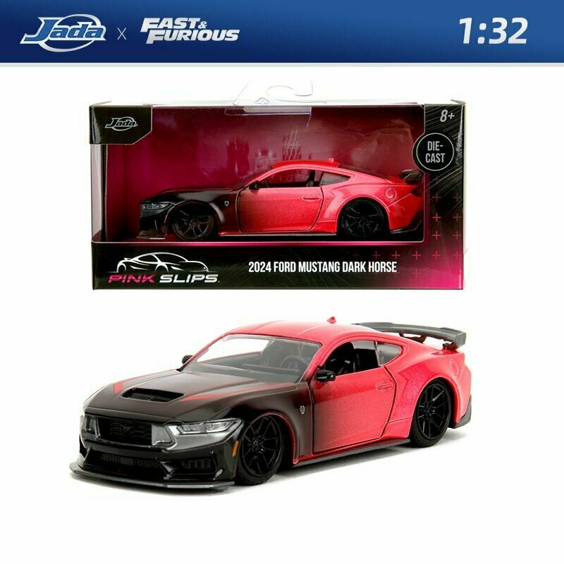 Машинка Jada Toys Fast & Furious 1:32 Pink Slips 2024 Ford Mustang Dark Horse YZ
