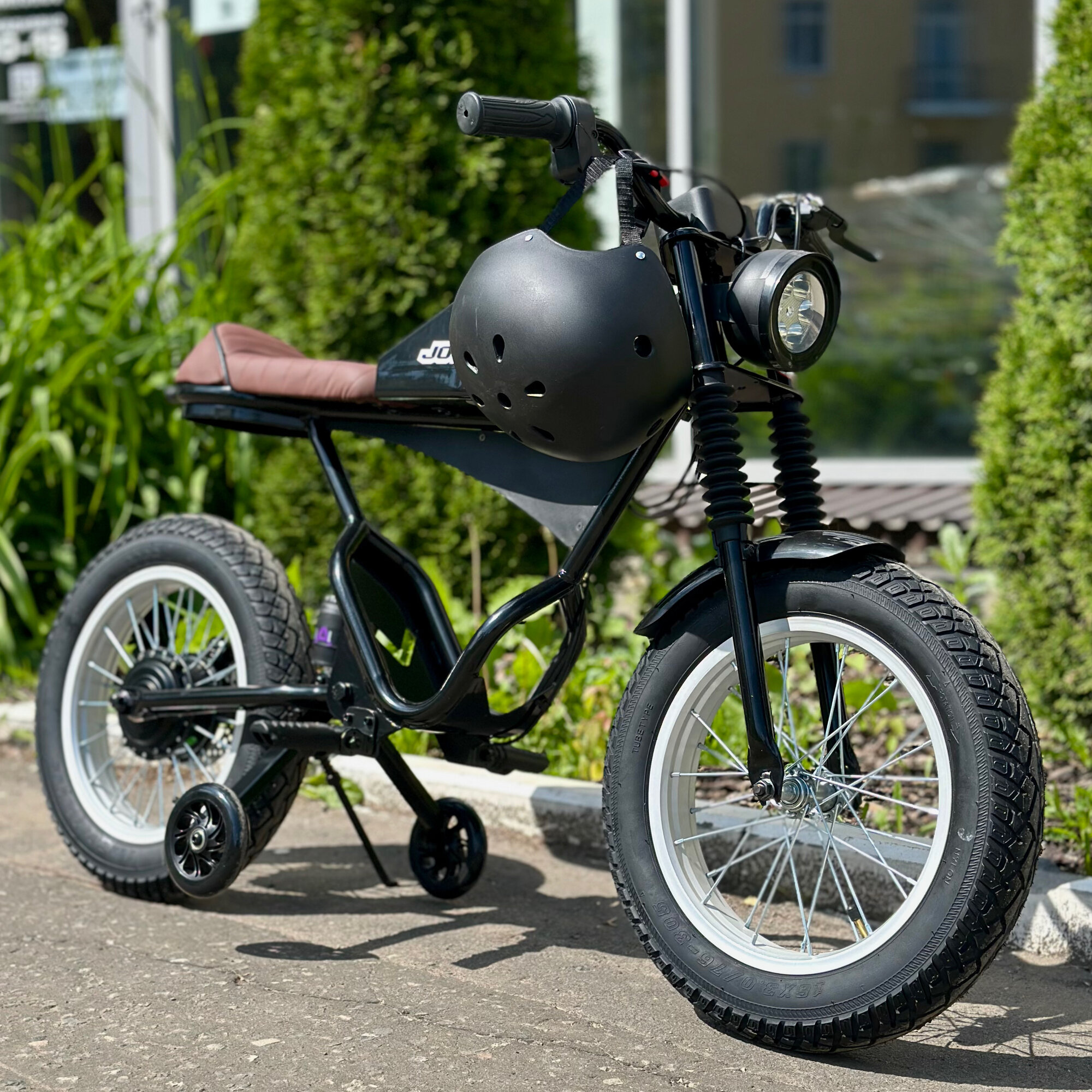 Электрический мотоцикл JOYOY D-001, мощность 250W, аккумулятор 4АH24V, цвет черный