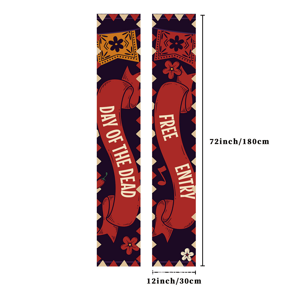 Адвент-календарь "Летучая мышь", ткань для флага, пластик, трансграничный