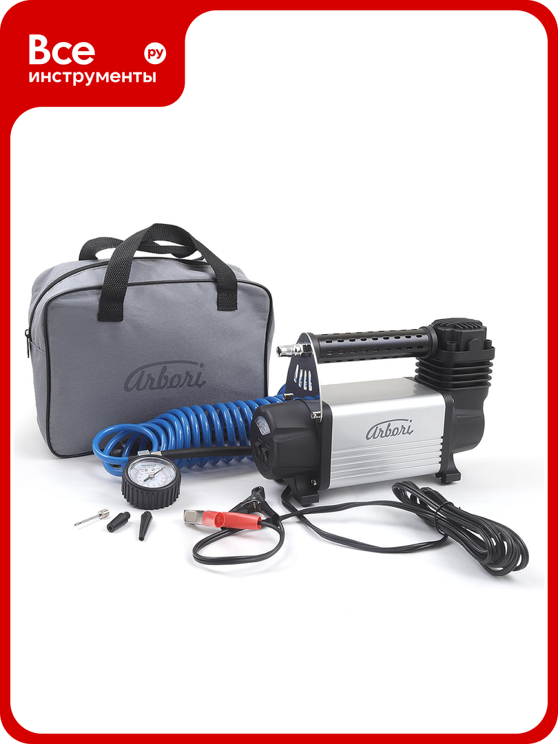 Автомобильный компрессор для накачки шин Arbori X.750, производительность/мин ARBORI. X.750 50 л