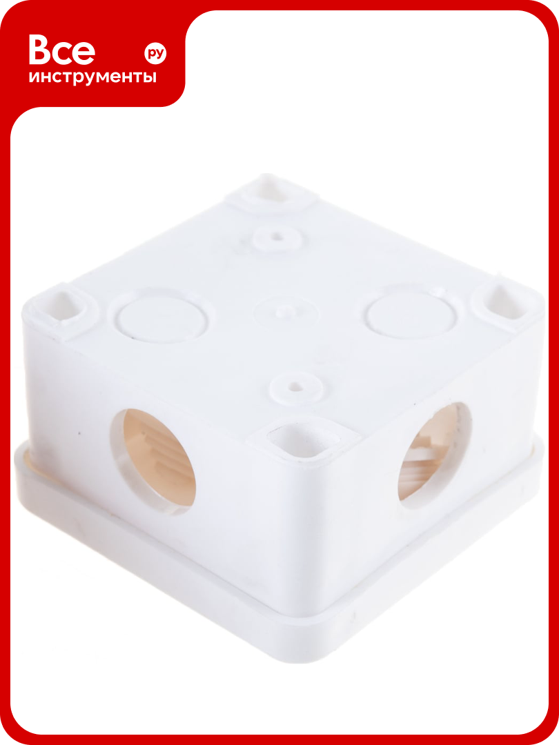 Разветвительная коробка SVET КЭМ 3-10-4 открытой установки SV0925-0184