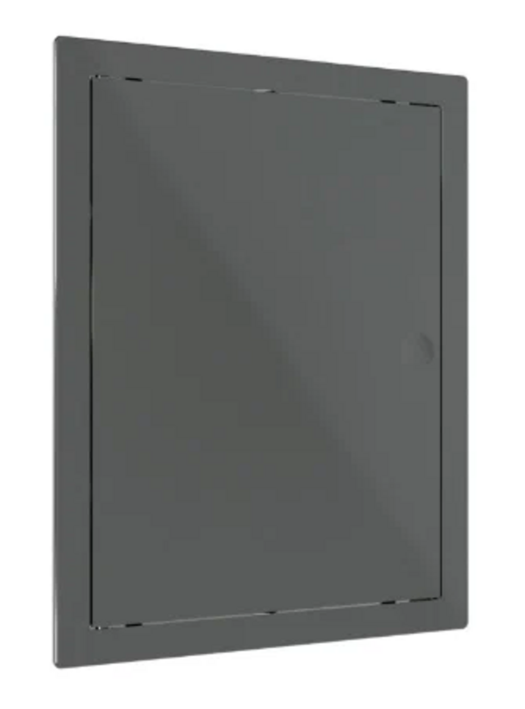 Ревизионный люк визионер LN, ABS-пластик, нажимной, потолочный/настенный монтаж, серый