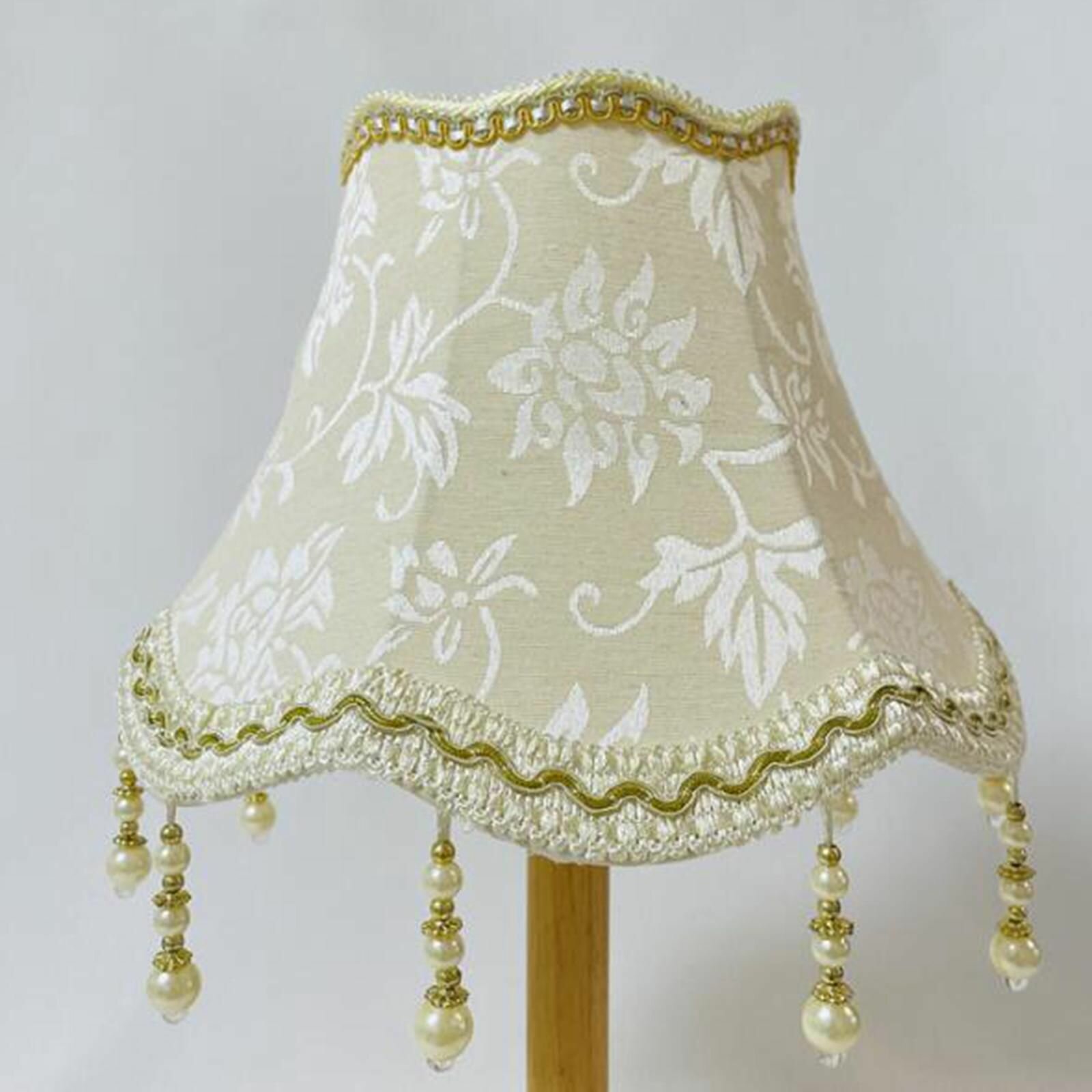 Тканевый абажур для настольной напольной подвесной лампы 25смx18см