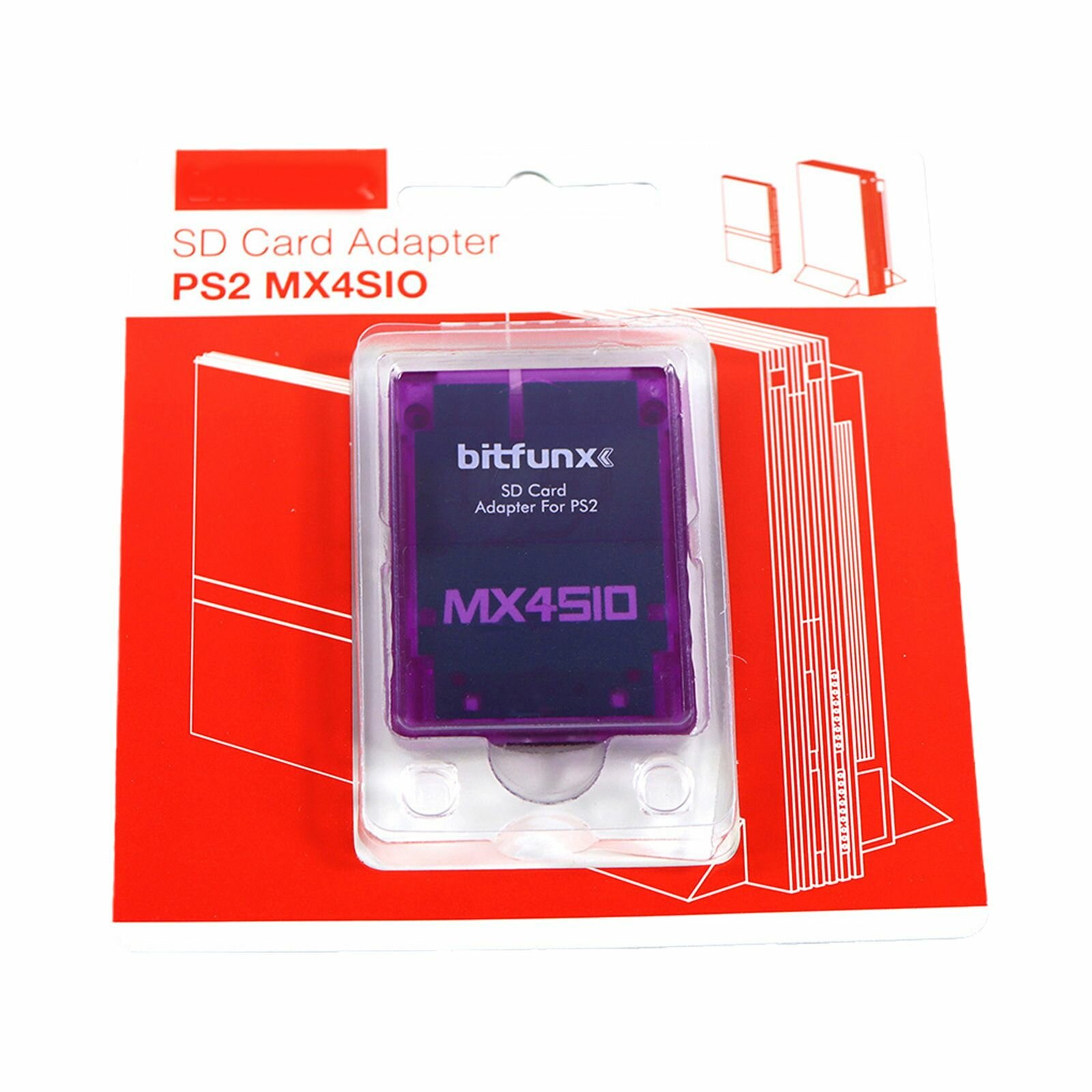 PS2 MX4SIO SIO2SD Адаптер
