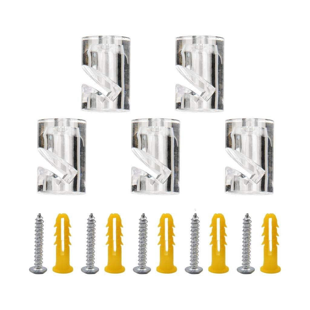 Крючки для крепления проводов люстры, прозрачный