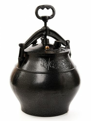 Казан алюминиевый 5,0л афганский чёрный