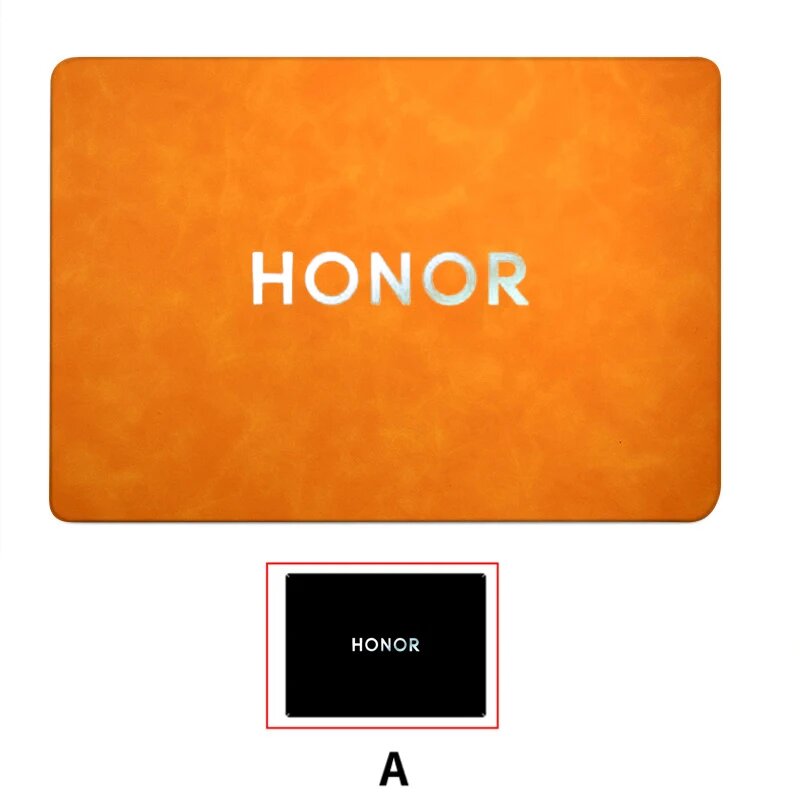 Кожаный чехол для ноутбука Honor MagicBook X14 Pro Magicbook Pro16 2024, Sunshine Orange A