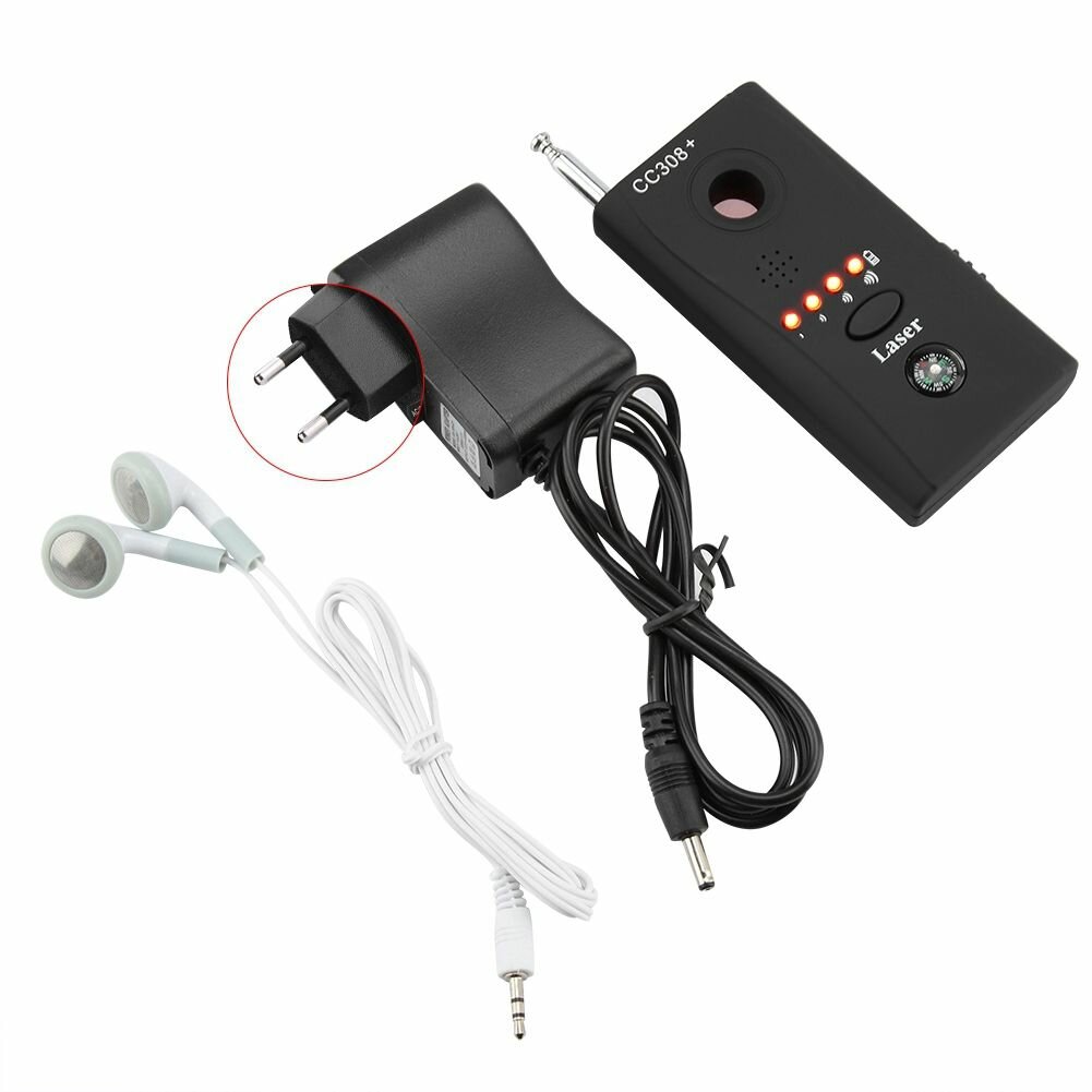 Детектор беспроводного сигнала 1 МГц 6,5 ГГц для поиска жучков и трекеров,