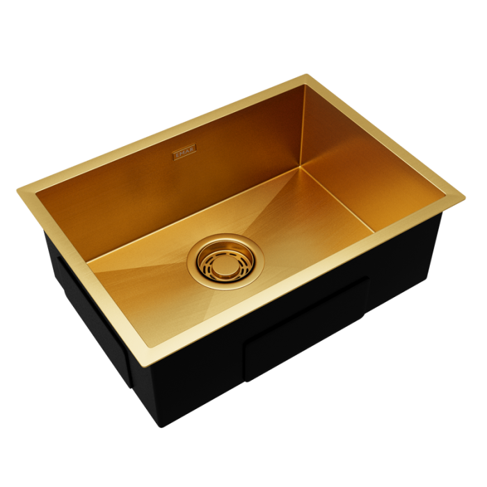 Мойка кухонная Emar PVD EMB-123 PVD Nano Golden