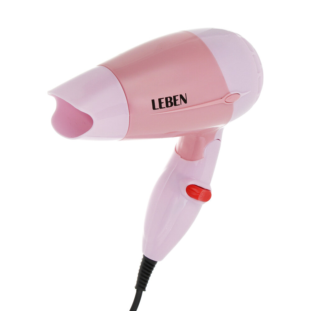 Фен для волос мощный складной дорожный 500 Вт, 2 скорости