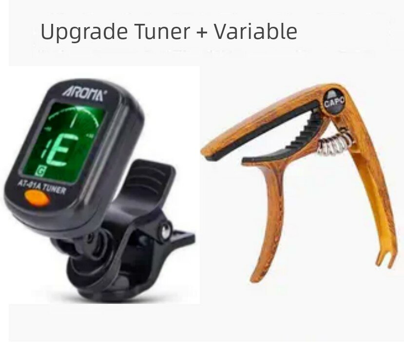 Тюнер для гитары, фолк-гитары, укулеле, электронный автоматический тюнер, шифтер тона, аксессуар с креплением на клипсу