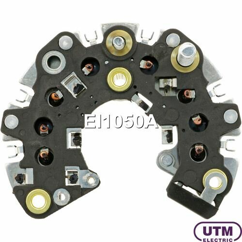 Диодный мост генератора UTM EI1050A Lada 111 1.5 16v 1499 1995-, Lada 111 1.6 1596 2005-, Lada 112 1.5 16v 1499 2000-, Lada 112 1.5 16v 1499 1995-, Lada 110, 111, 112, Samara 1.5l1.6l 96->