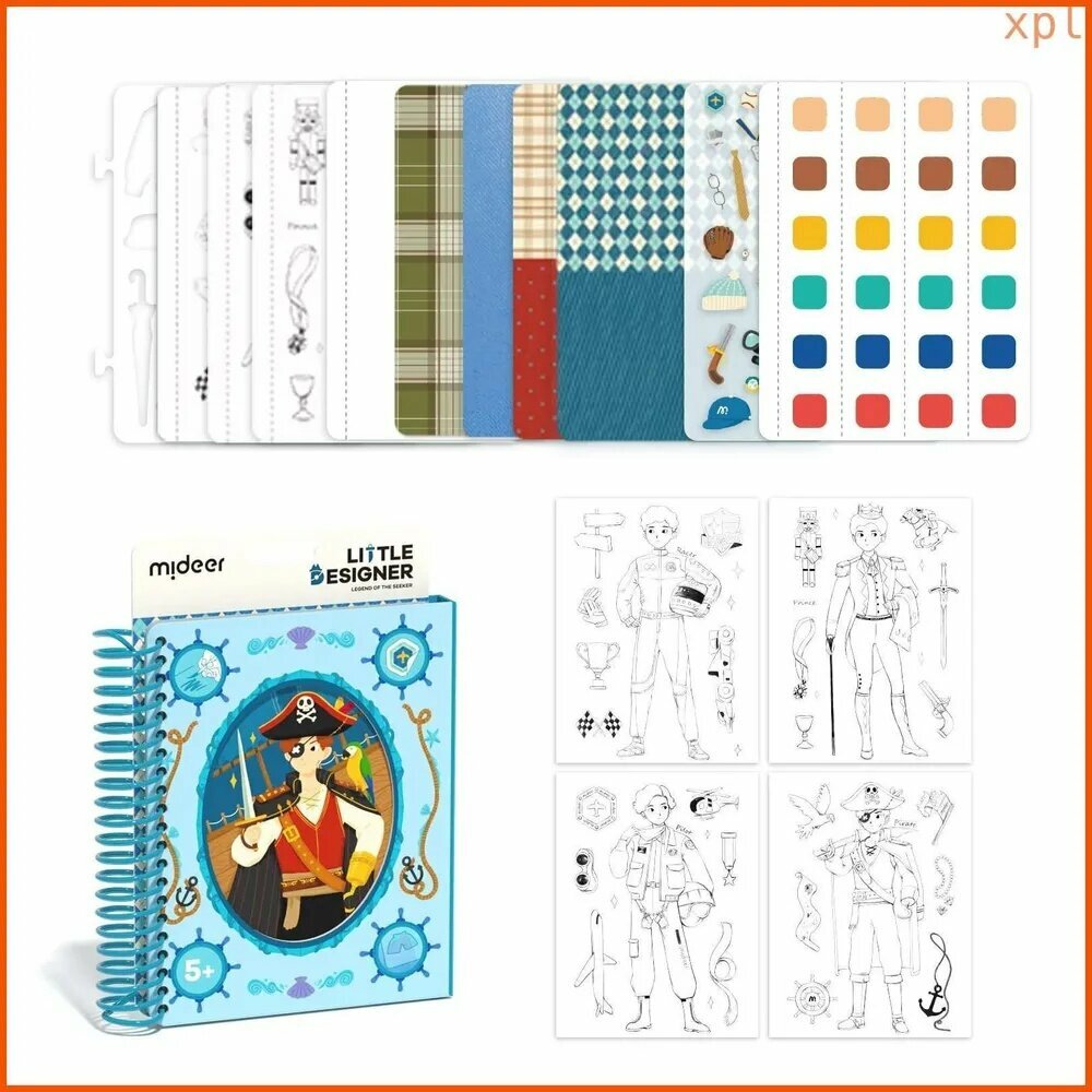 Самый популярный в 2025 годуmideer блокнот маленького дизайнера