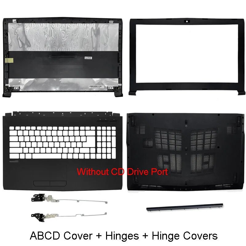 Задняя крышка ноутбука MSI GP62, Цвет: ABCD H H