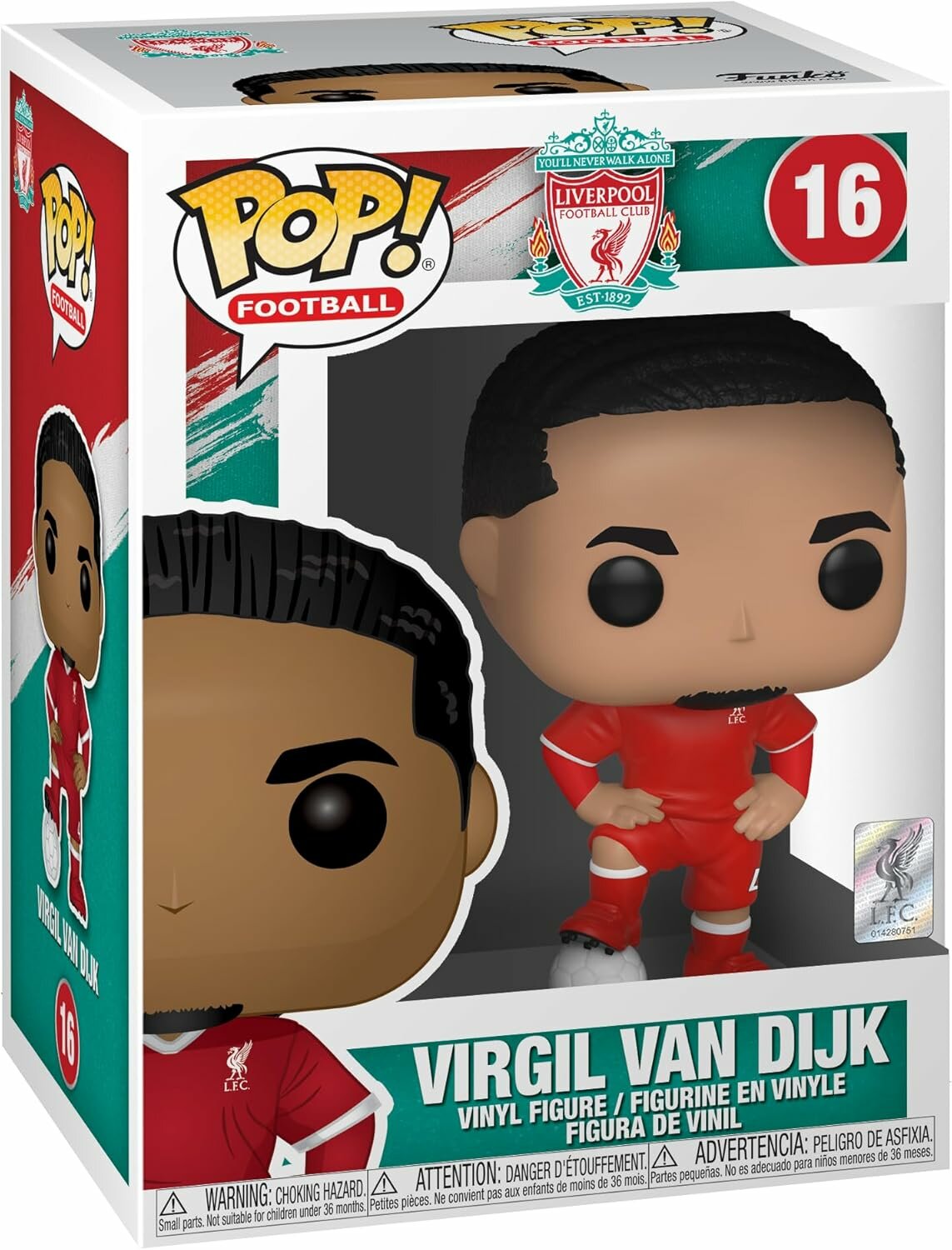 Фигурки Funko Pop FOOTBALL - Коллекционная фигурка футболиста Liverpool Ливерпуль Вирджил ван Дейк - Фанко 16