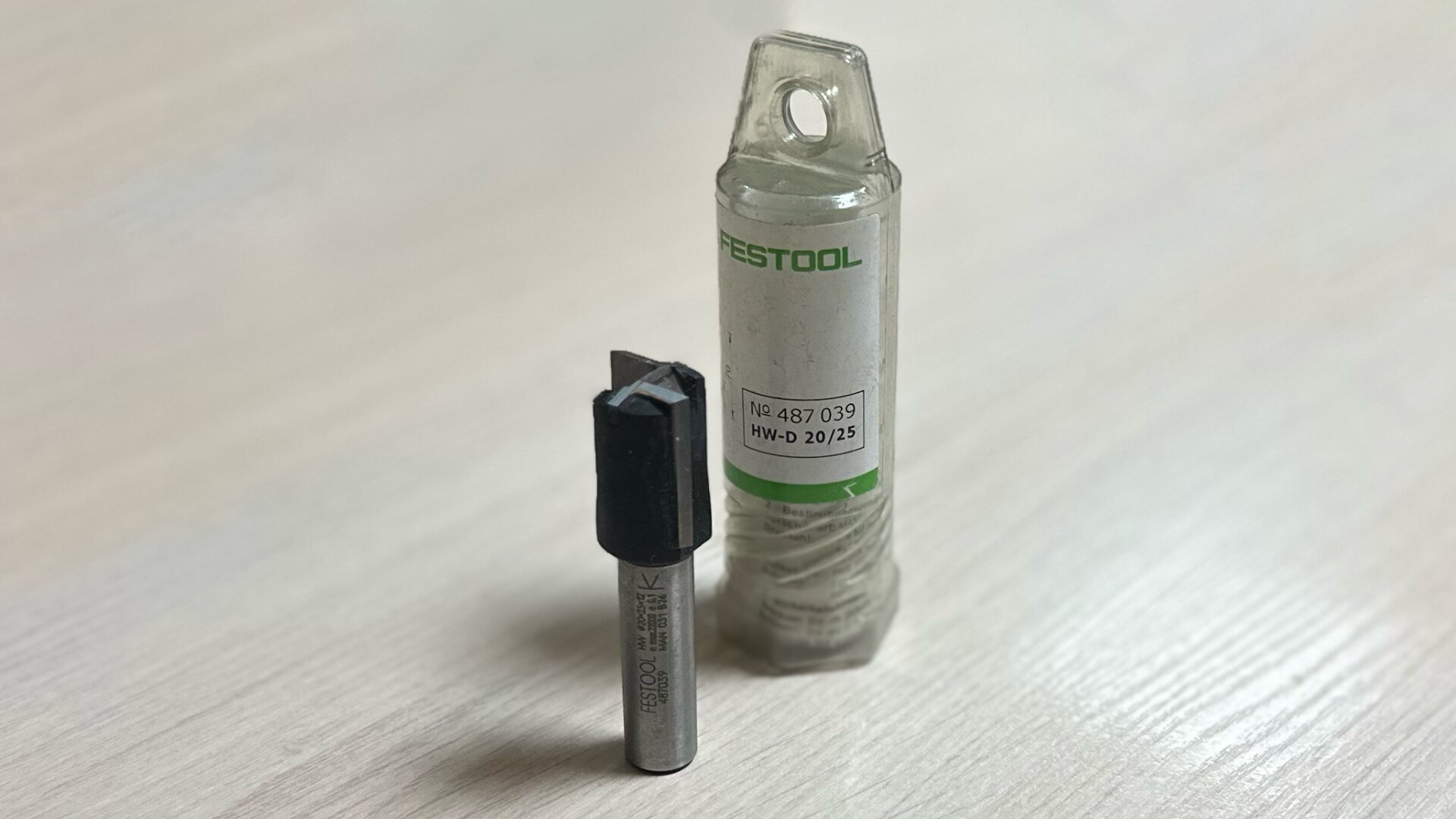 Пазовая фреза Festool HW S8 D20/NL25