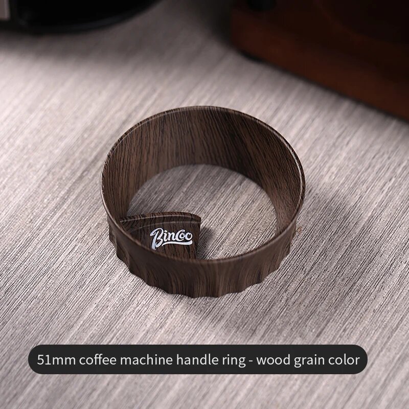 Bincoo воронка для эспрессо 51/58 мм Коричневый, Deep wood grain 51mm