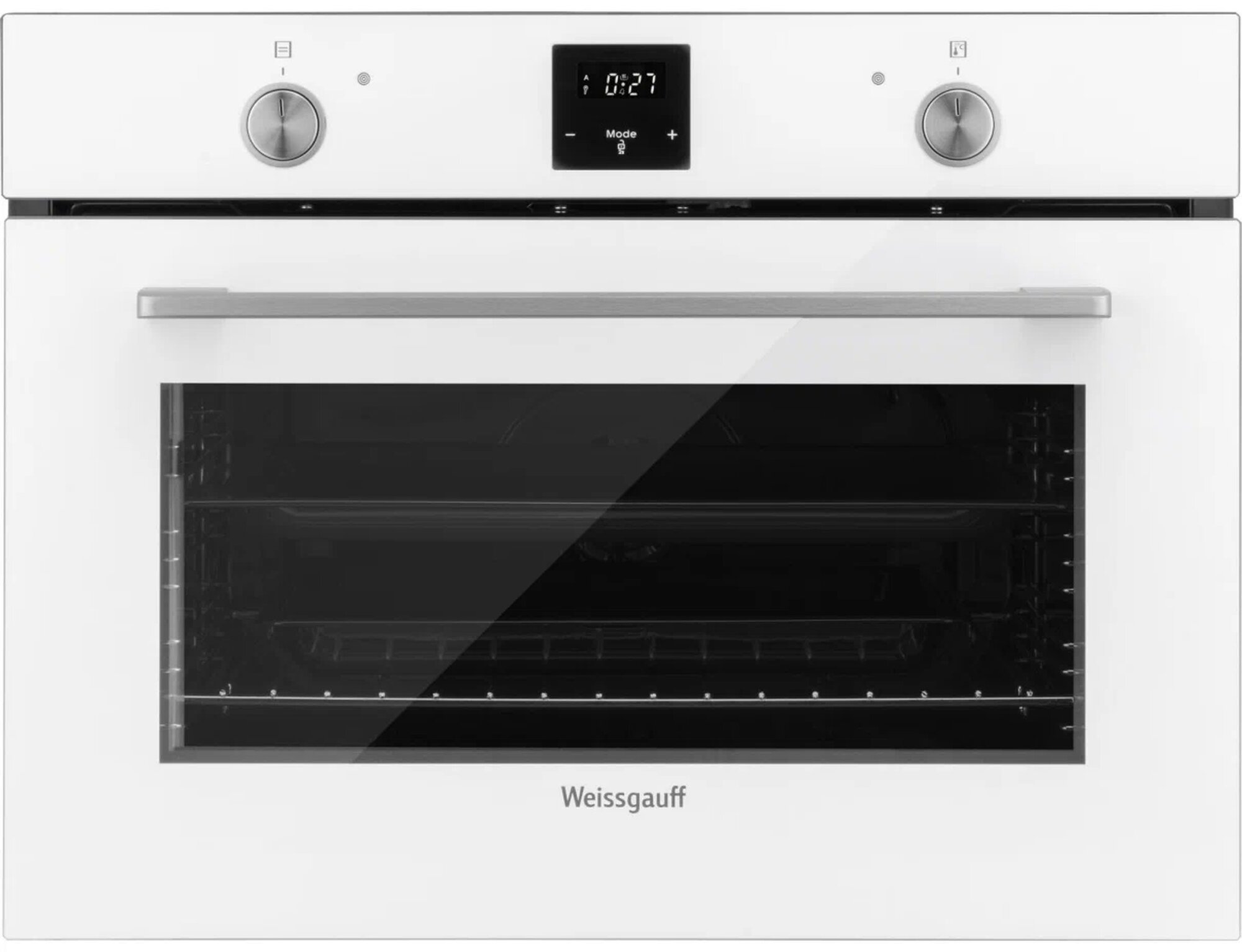 Духовой шкаф Weissgauff EO 459 PDW, белый, 50 л, электрический, 8 программ