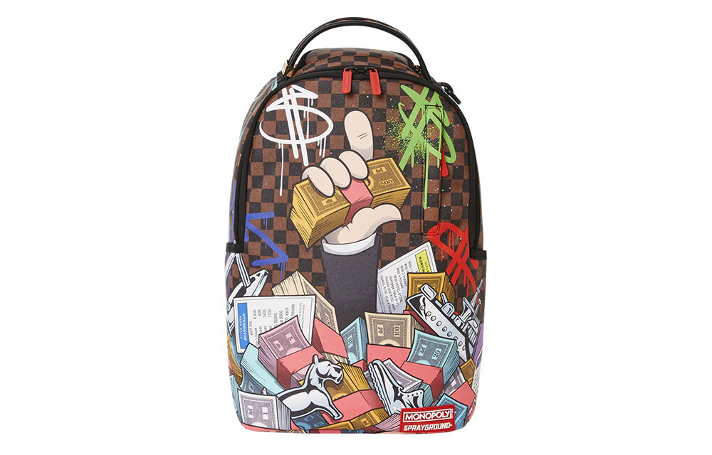 Рюкзак унисекс SPRAYGROUND Regular коричневый из полиэстера