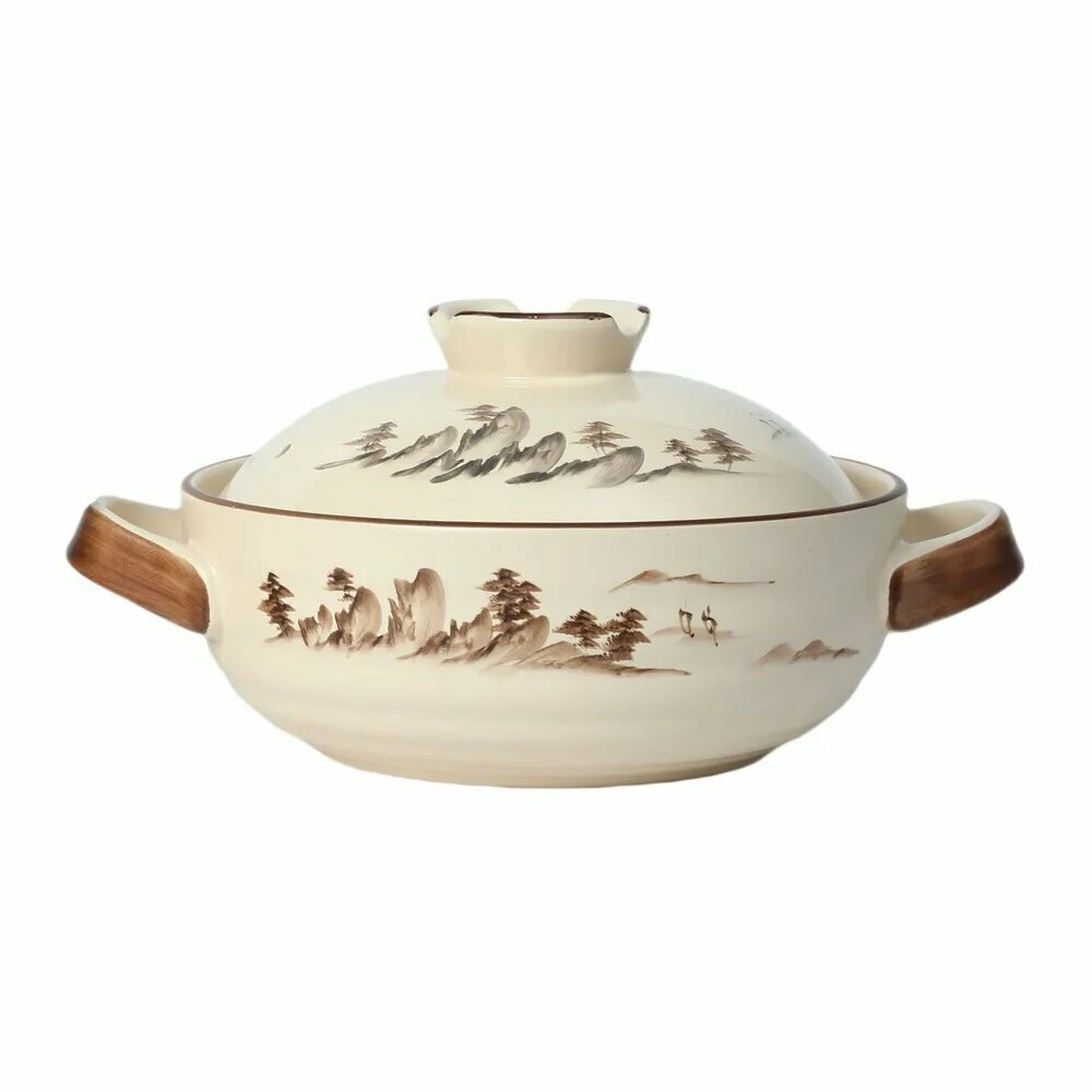 Кастрюля Кастрюля для супа, Керамика, 4 л, 1 шт