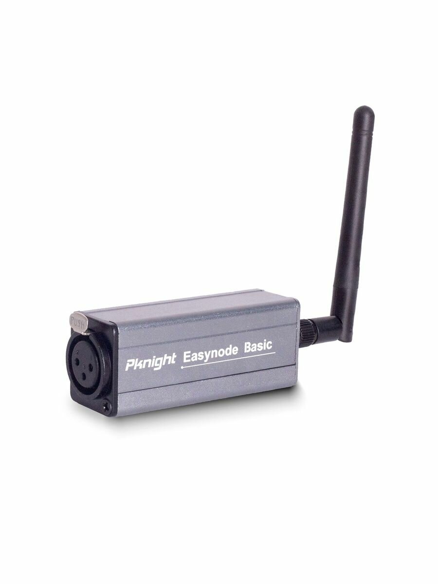 Pknight 2.4G Беспроводной DMX Контроллер - Компактный Трансивер с Wi-Fi/Bluetooth, Поддержка ArtNet/sACN, Easynode Basic (DMX512)