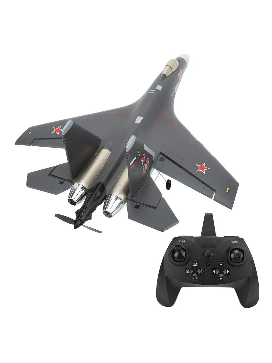 QF009 SU 35 2.4Ghz RC самолет 6 осей полет назад 4 канала