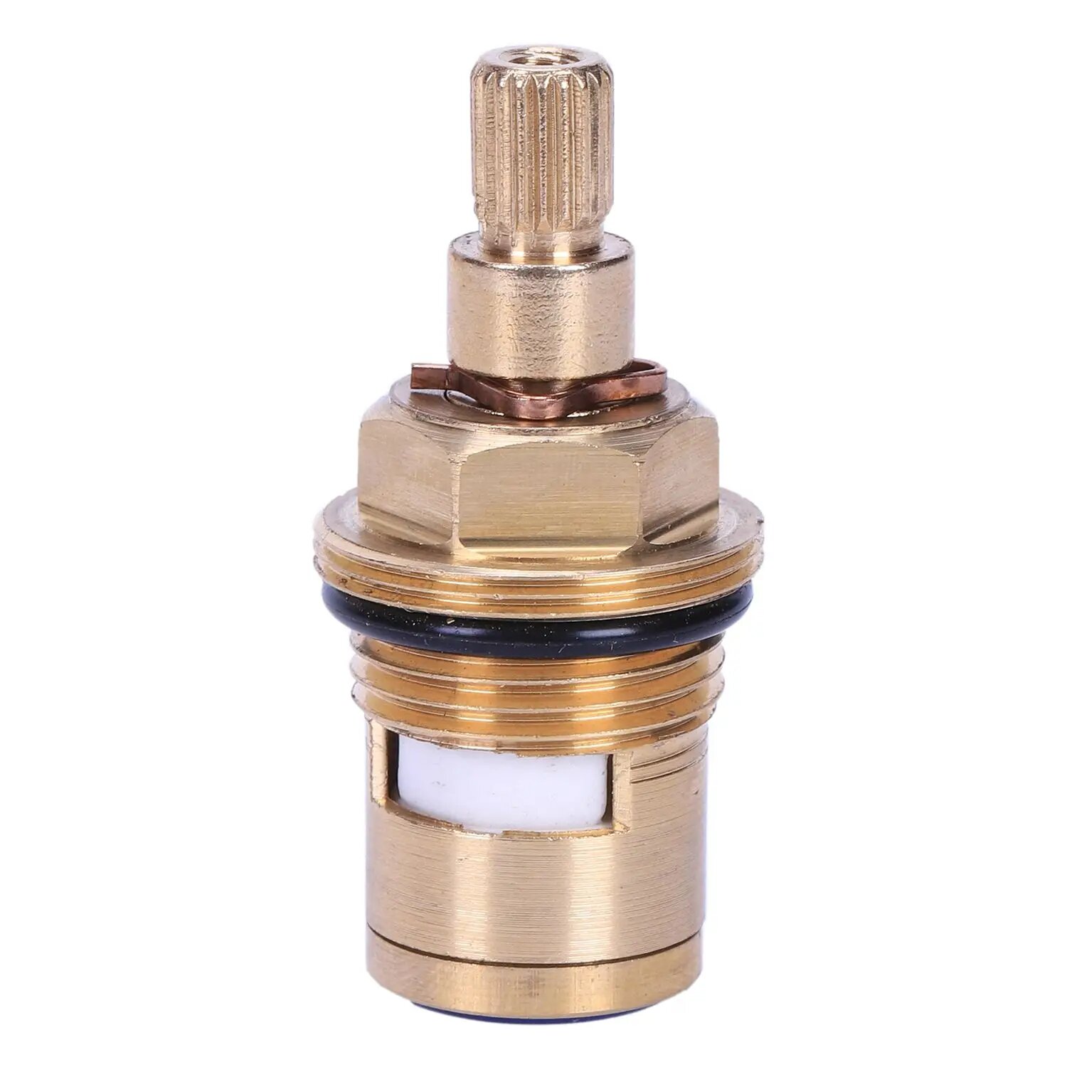 1 шт. сменный латунный Керамический дисковый клапан, вставка, втулка, втулка, картридж, четверть оборота