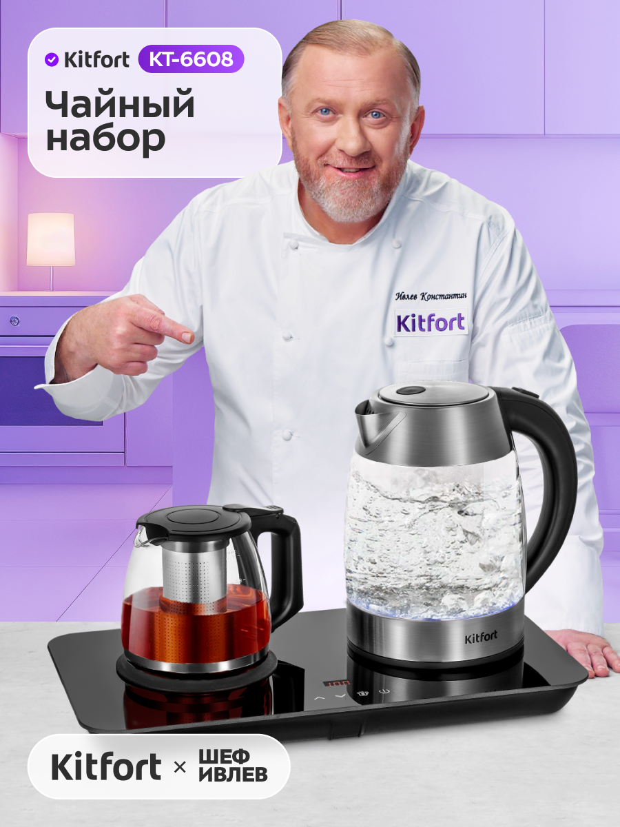 Чайный набор Kitfort КТ-6608