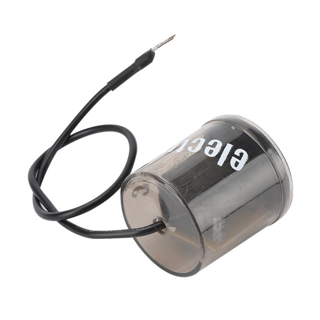 HD12 прозрачная мигалка с круглым корпусом-с леской