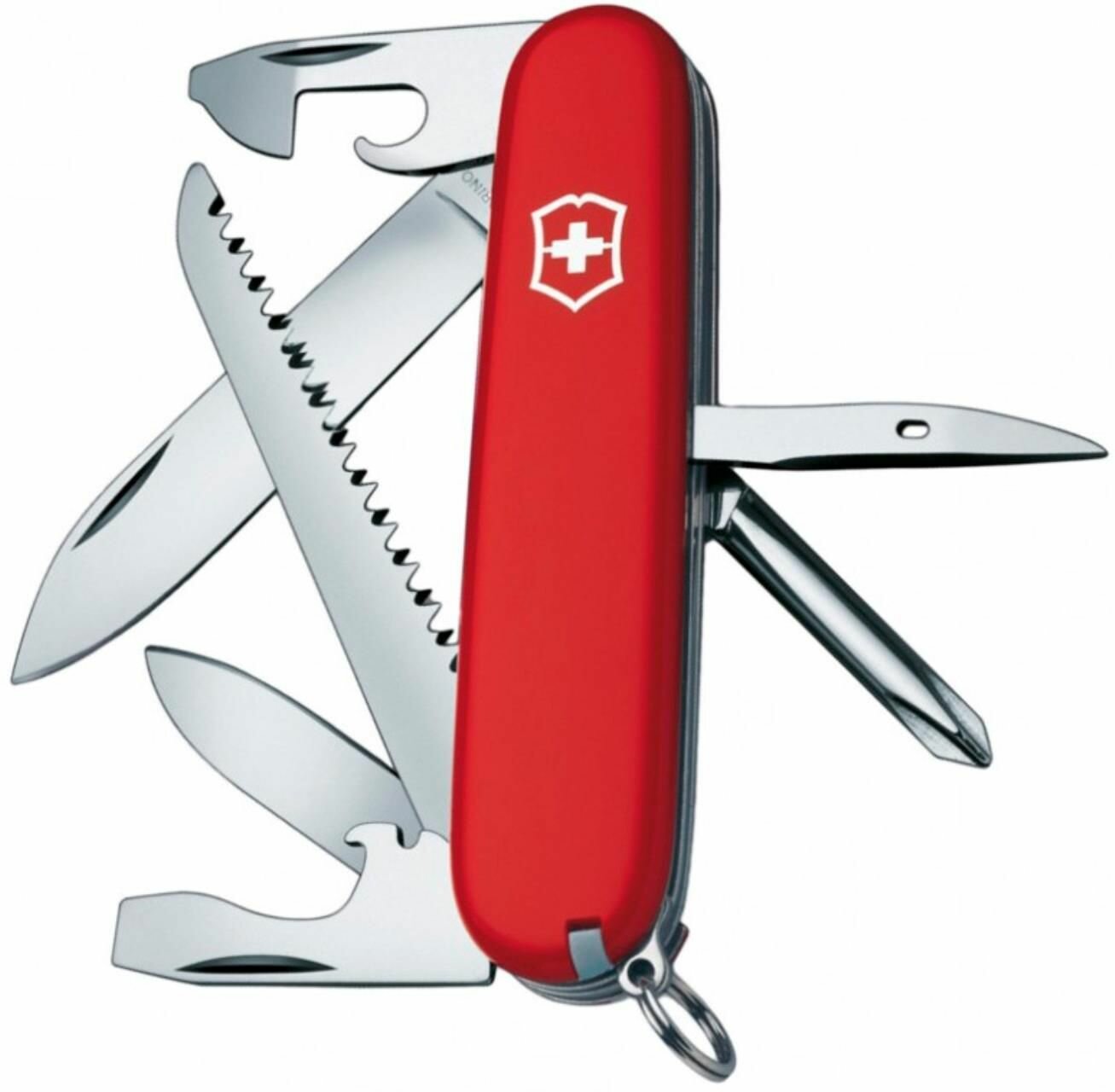 Нож перочинный Victorinox Hiker (1.4613) 91мм 13функц. красный карт. коробка