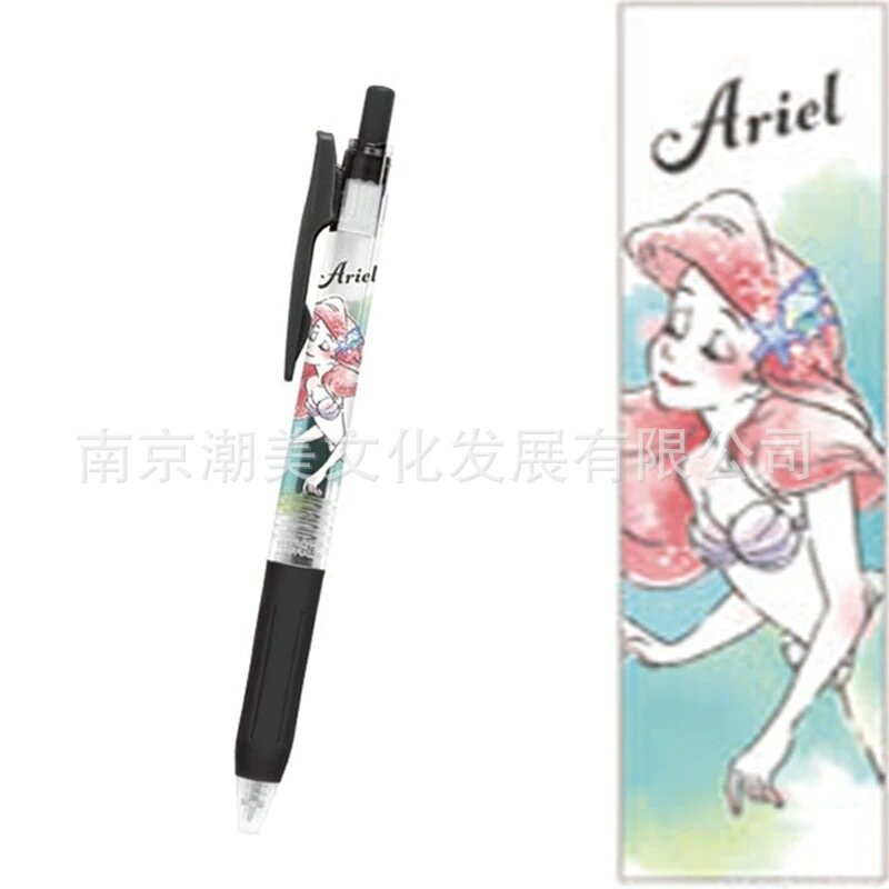 ZEBRA Новая ограниченная серия Винни-Пуха, длинноволосая принцесса JJ15, средняя ручка 0.5 мм, черная