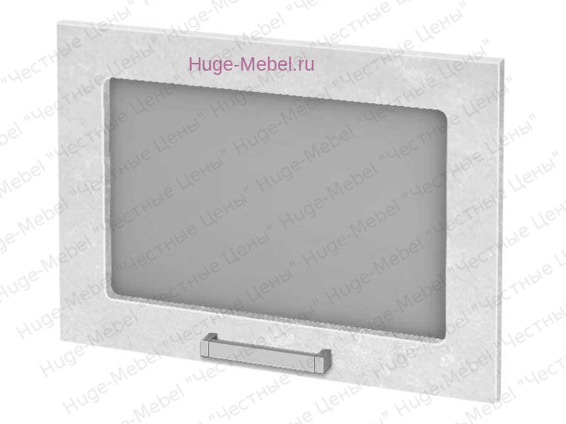 Кухонный фасад Ф-84 бетон снежный (Бетон) Huge Mebel . Ширина 496 Высота 354. Кухонные фасады