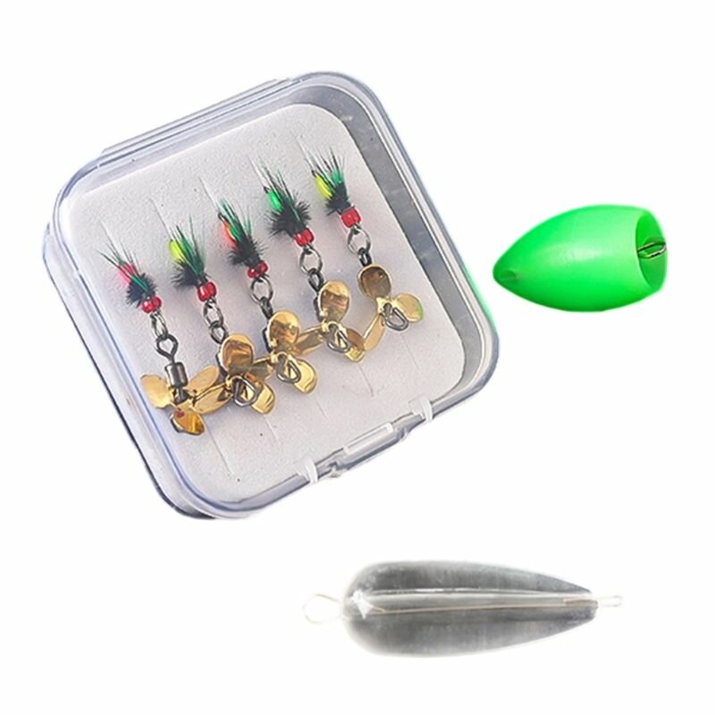 1 коробка ядовитых комаров, крючки для ловли гремучих змей-разноцветные ядовитые комары № 14