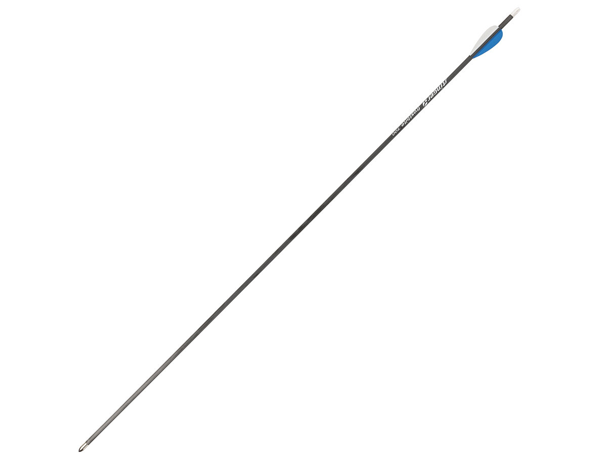 Стрела для лука Stinger Frostbite 700, карбон, длина 30" (76 см), жесткость 700
