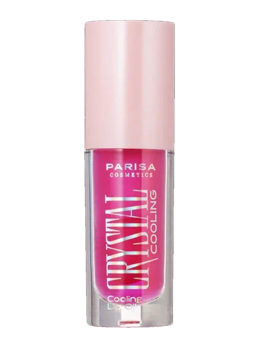 Parisa Масло для губ Crystal Cooling с эффектом охлаждения, тон 102 fancy berry, 4 мл
