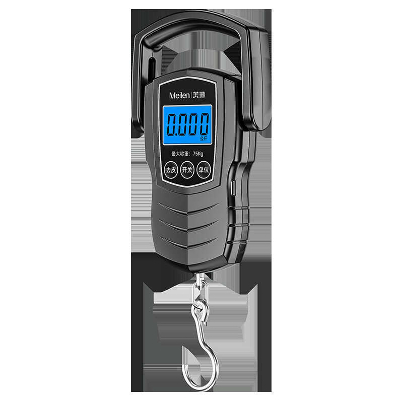 ⭐Весы Meilen 75 кг, портативные ручные весы, курьерские весы, продуктовые весы, весы с подвесным крюком, весы для багажа, высокая точность взвешивания⭐