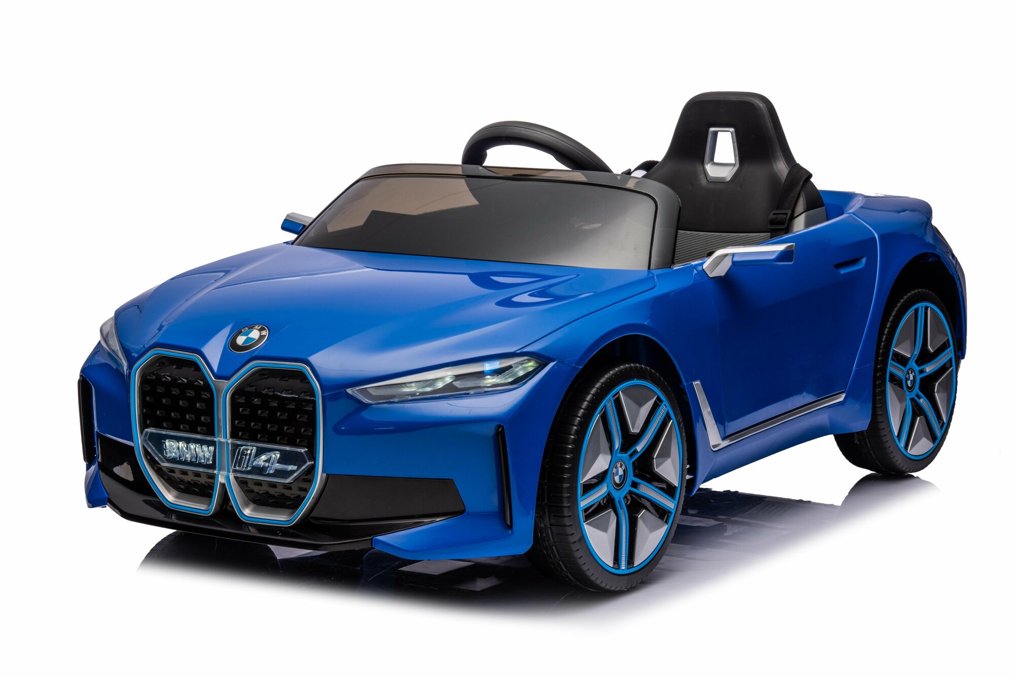 Автомобиль Toyland BMW JE1009, для детей от 3 лет, амортизаторы, 2 скорости, кожаный ремень безопасности