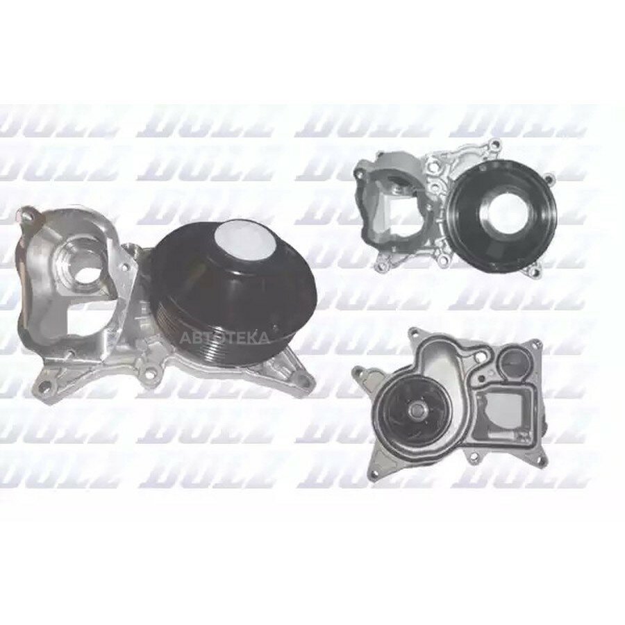 Насос водяной BMW 3 (F30)/5 (F10)/7 (F02)/X5 (F15)/X6 (F16) 11- DOLZ B251