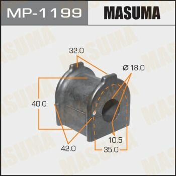 Втулка стабилизатора (упаковка 2 шт, цена за 1 шт) Masuma арт. MP-1199