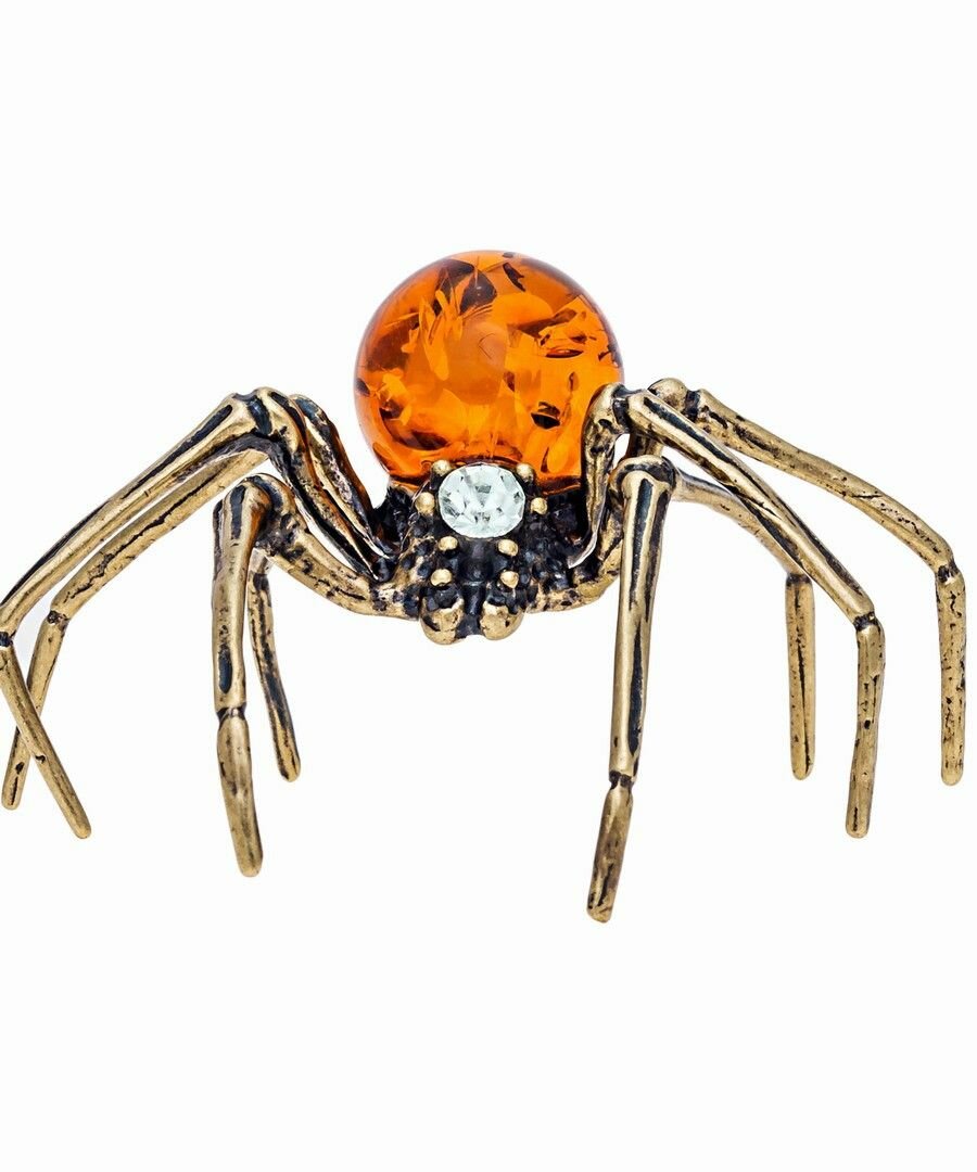 Паук степной, коньячный 234