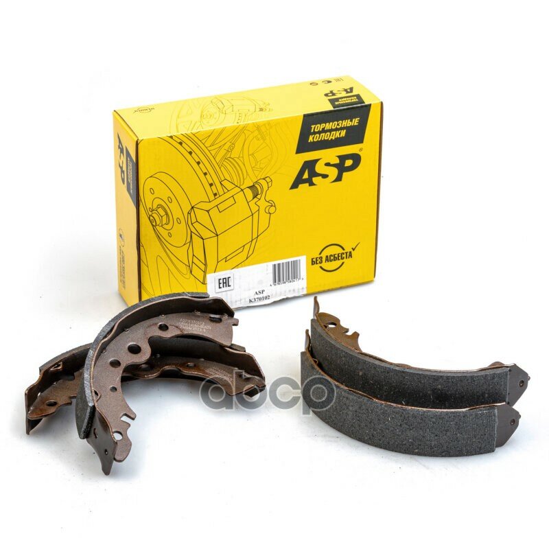 Задние тормозные колодки Nissan Almera classic ASP арт. K370102