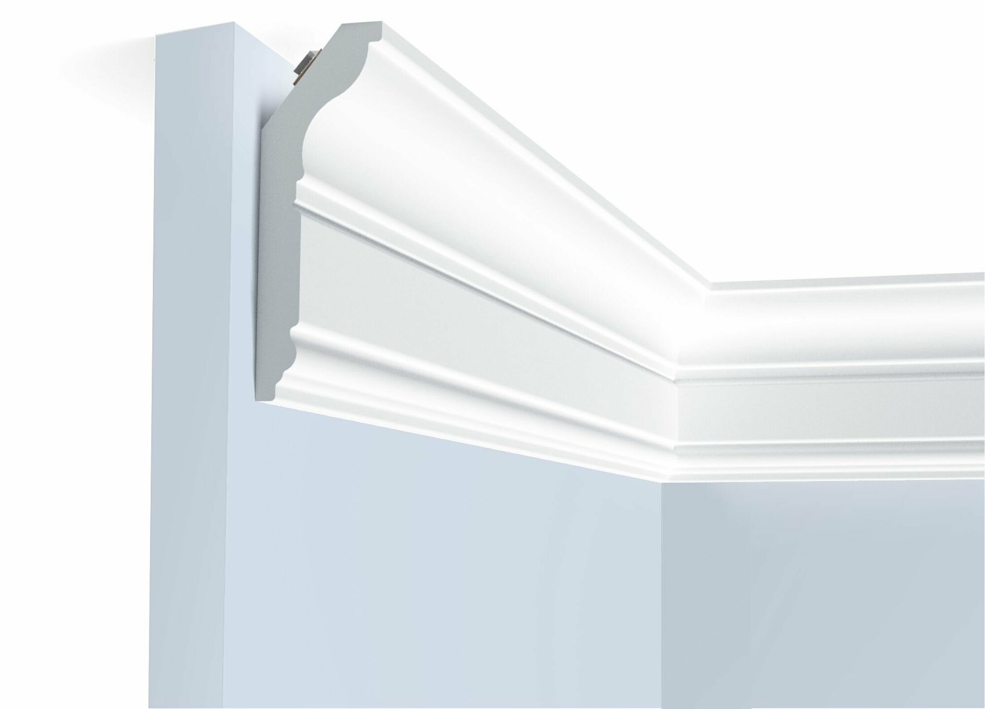 Карниз ударопрочный HiWood L1902S (80*27*2000 мм)