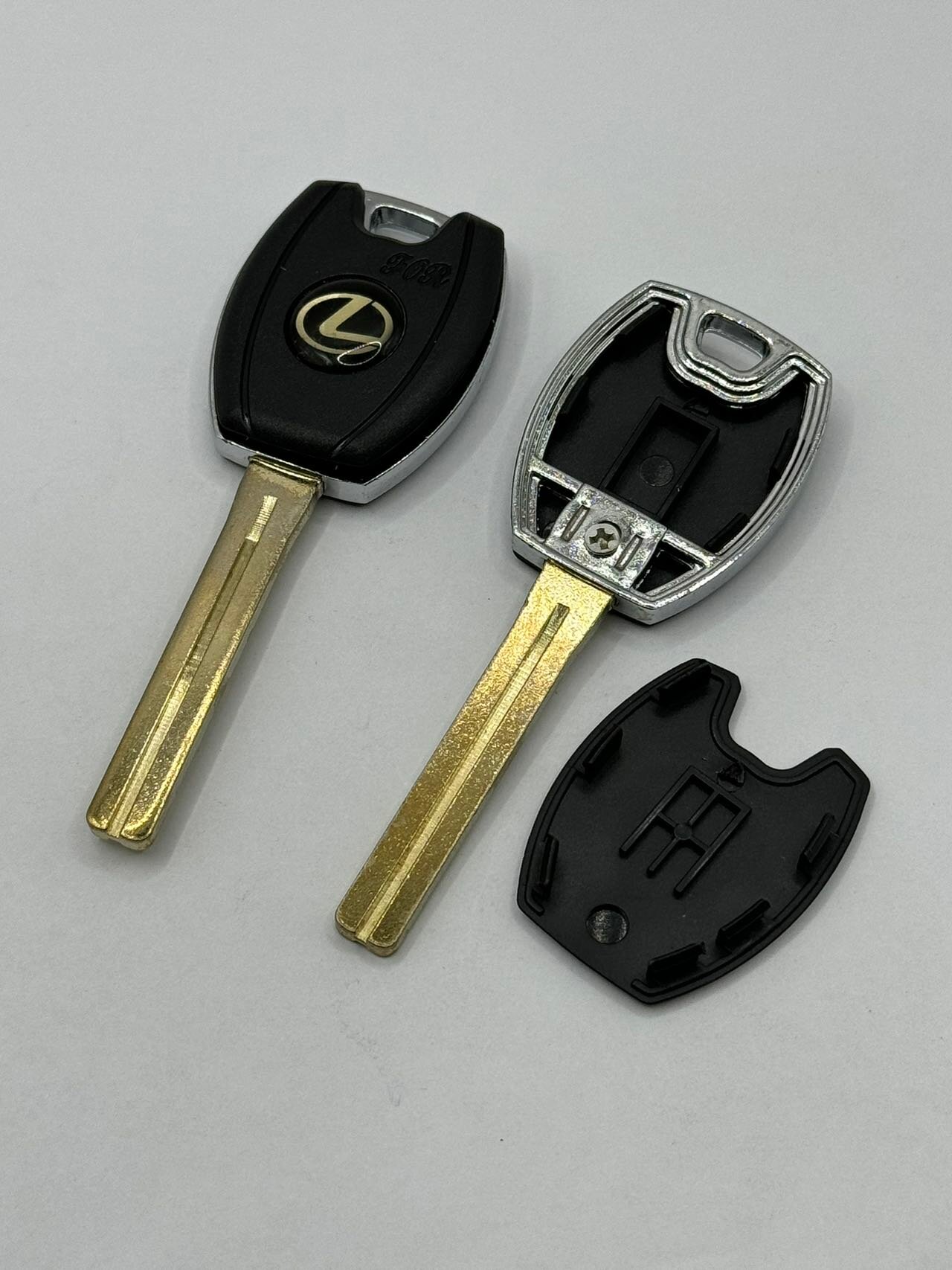 Заготовка ключа Лексус Lexus (JP-A-003) с местом под чип 10 шт .