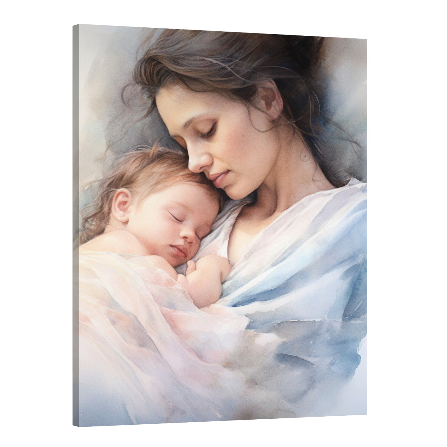 Интерьерная картина 50х70 "Мать и дитя"