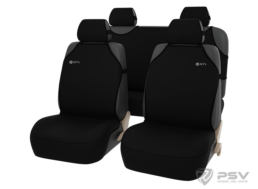 Чехлы - майки комплект PSV GTL Start Plus полиэстер черные L