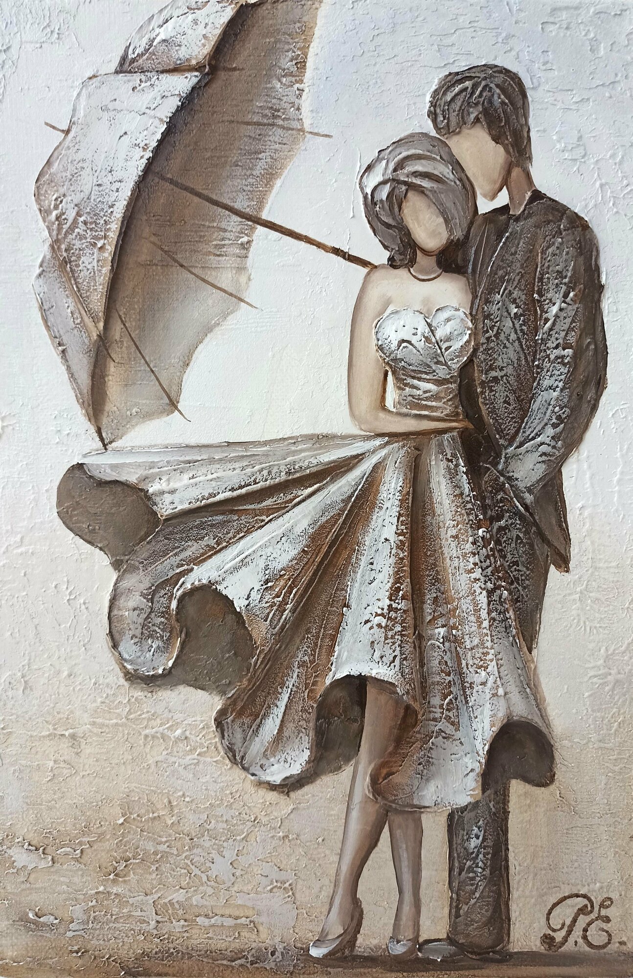 Картина масло/холст. 100% ручная работа, 100% живопись от Художественной мастерской Грëзы. Сочетание стиля Модерн и Фэнтези. Размер картины 20х30 см.